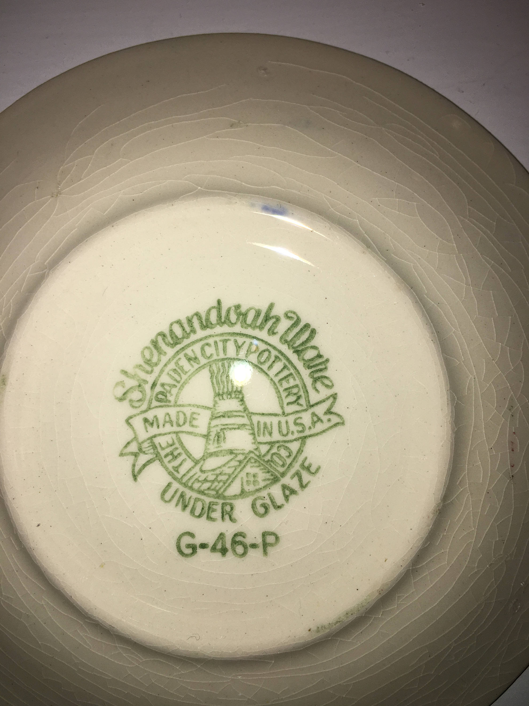 1940's Shenandoah Ware Paden City Pottery Made in USA | Etsy