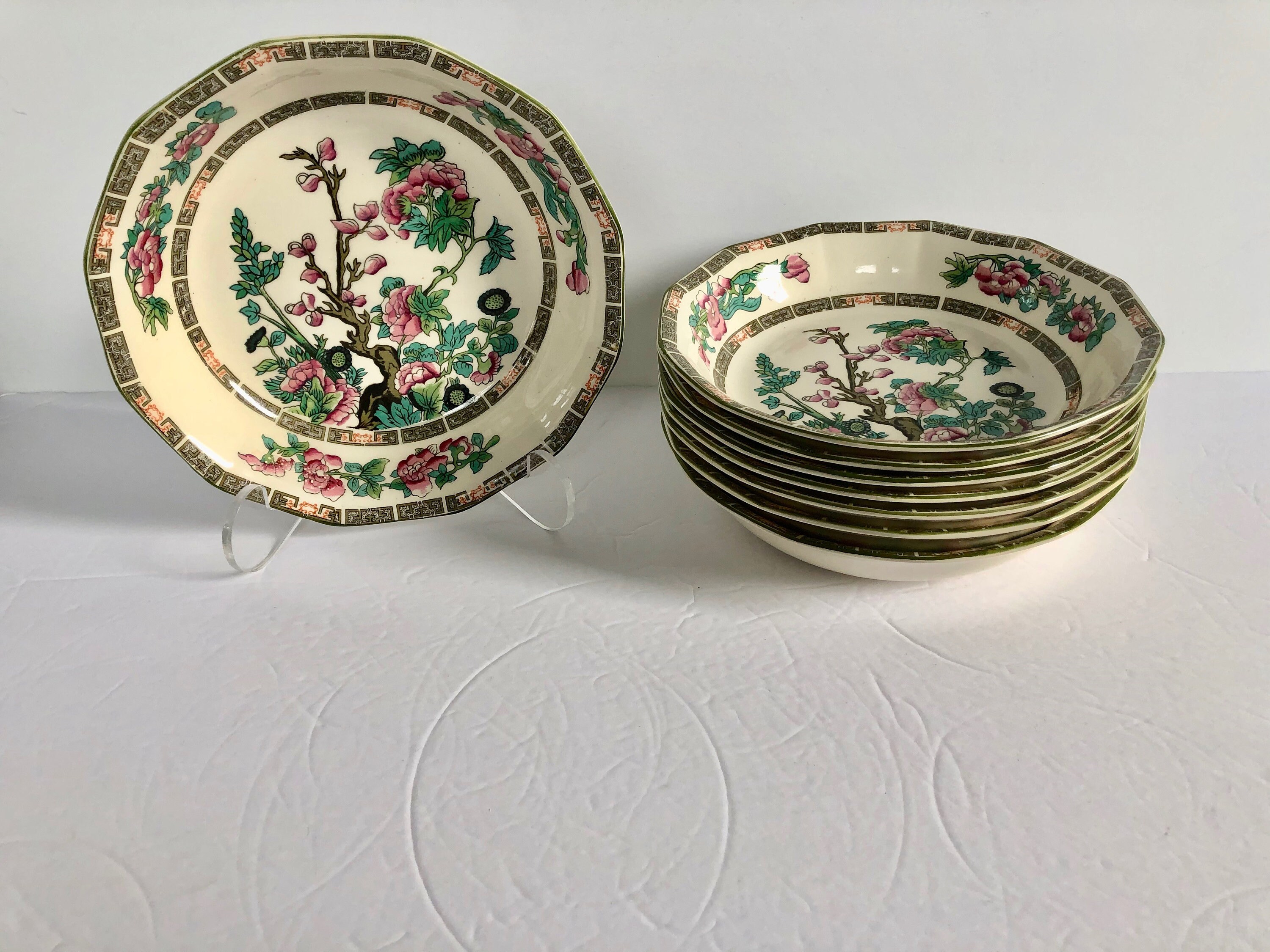 Vintage Myott Sons and Co Made in England Indian Tree | Etsy