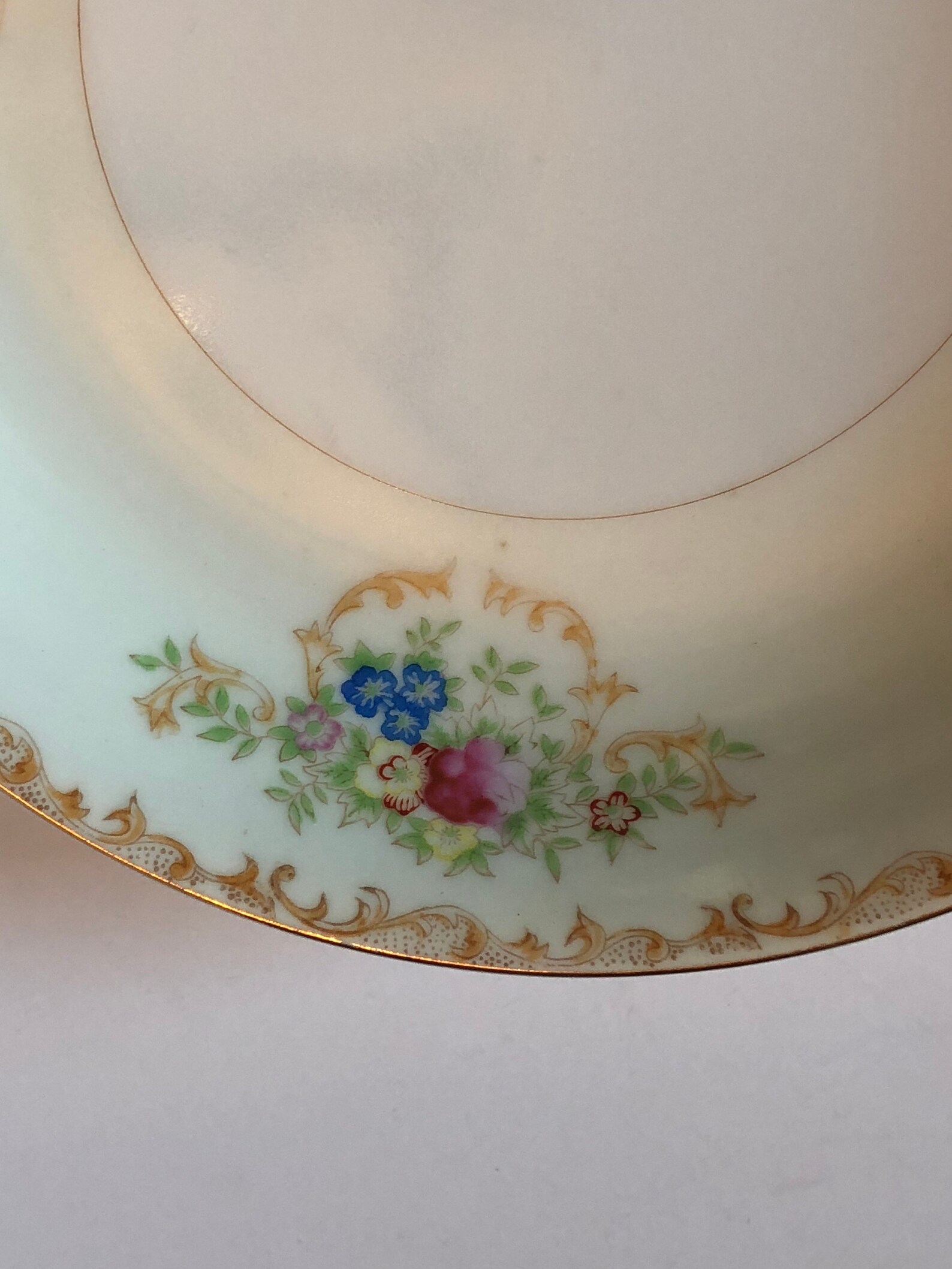Rare Vintage Hand Painted STS China Coupe Soup Bowls From Japan - Etsy
