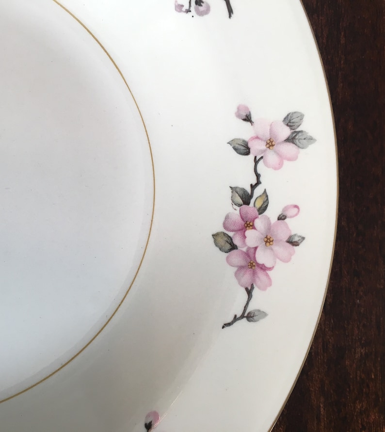 Hard to Find Homer Laughlin Apple Blossom Soup Bowls / | Etsy