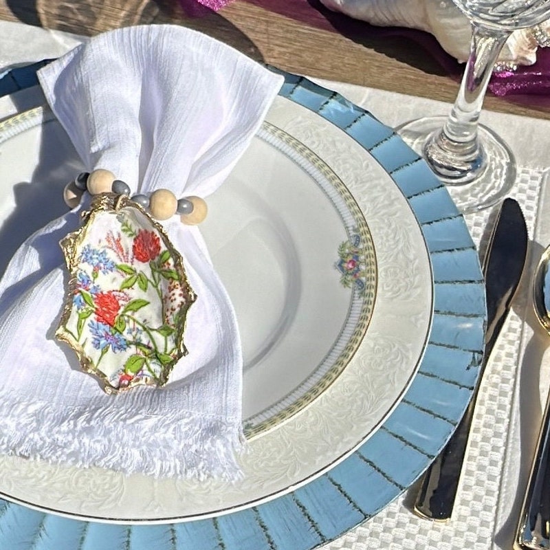 Beach Napkin Ring - Etsy