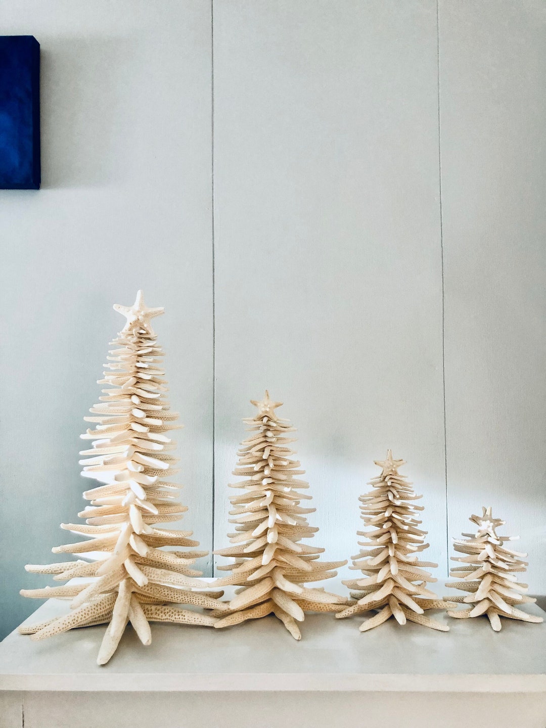Starfish Christmas Tree Made From Finger Starfish, Perfect for Beach ...