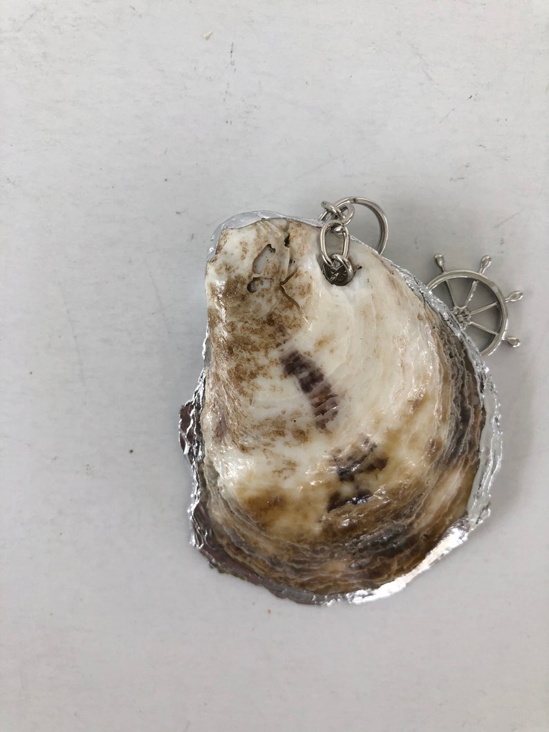 Oyster Shell Nautical Theme Christmas Ornament With Anchor and - Etsy