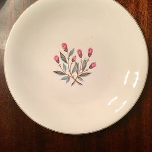 Vintage Mismatched China Set of 4 Dinner Plates. Eclectic, Fun, and ...