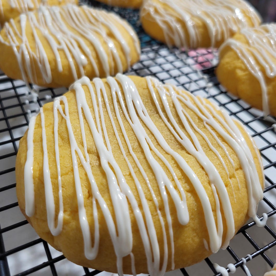 Orange Creamsicle Cookies one Dozen 5 Ounce Cookies - Etsy