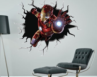 Iron Man Decal - Etsy UK