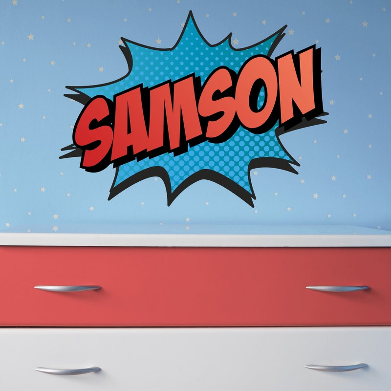 Superhero Decals - Etsy