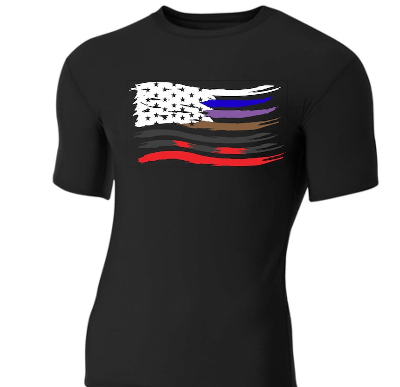 BJJ American Flag Rashguard - Etsy