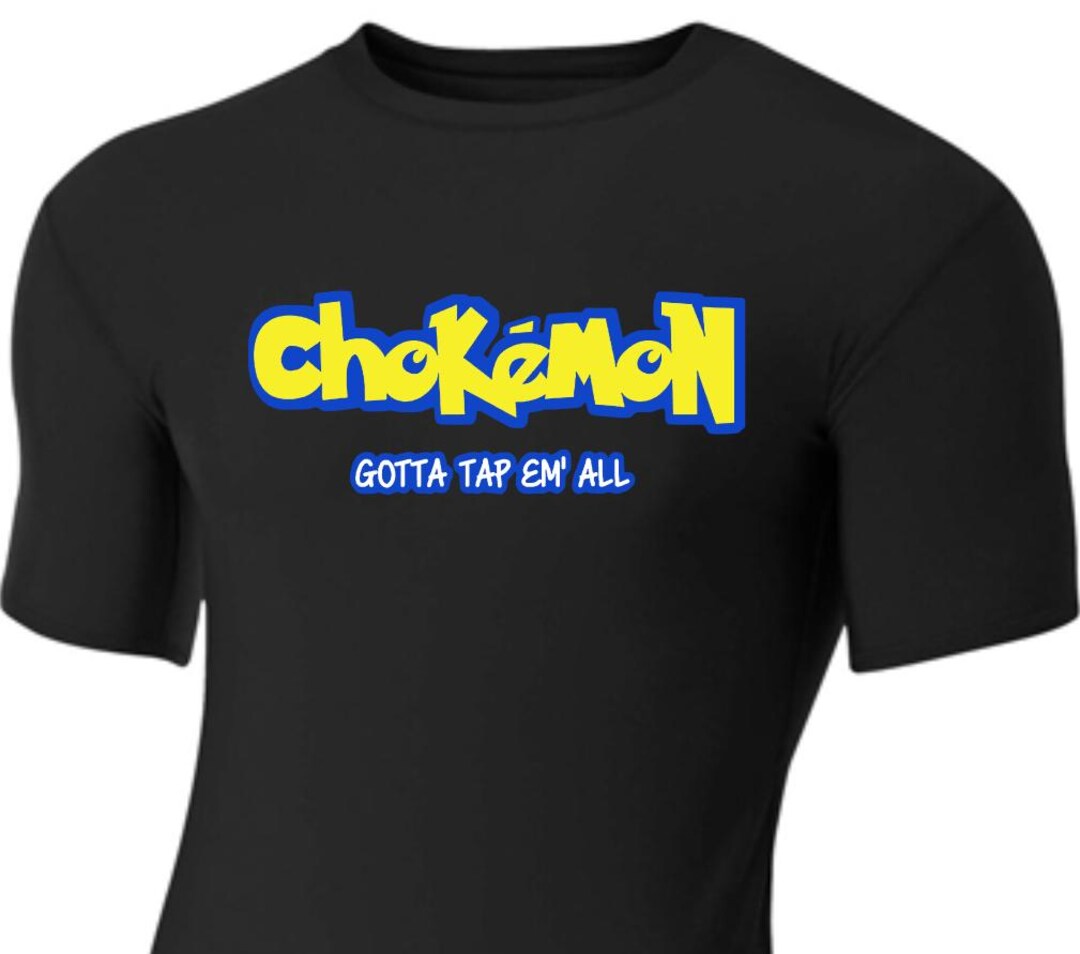 Chokemon BJJ Rashguard - Etsy