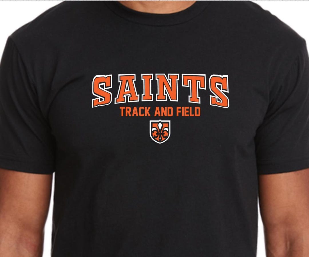 Saints Track and Field Shirt - Etsy