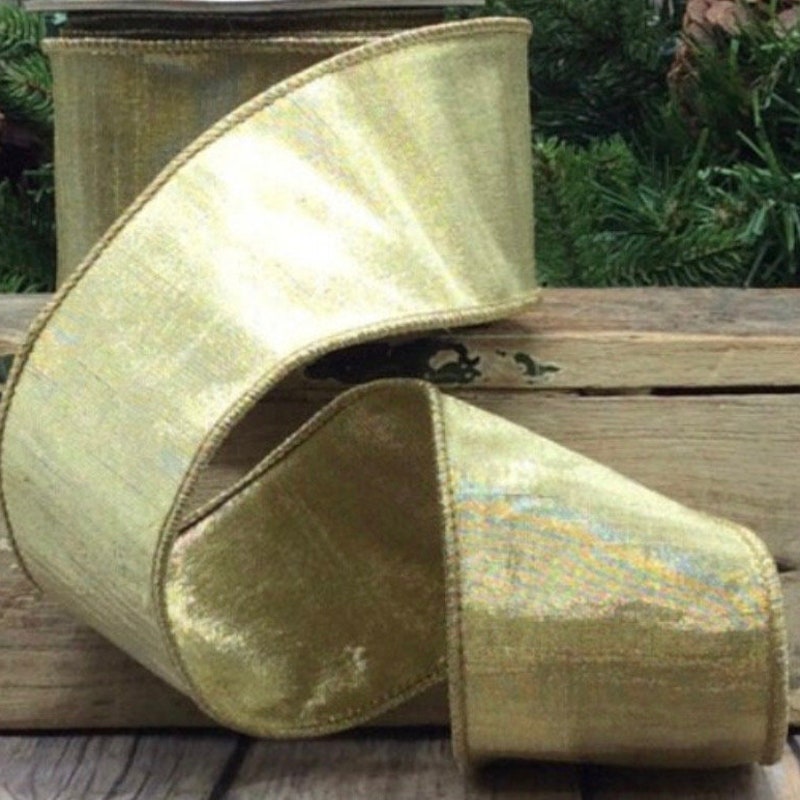 Metallic Ribbon - Etsy