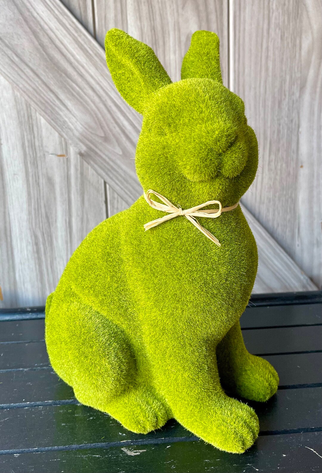 11 Moss Bunny, Moss Resin Bunny, Moss Rabbit, Moss Bunny, Sitting Moss ...