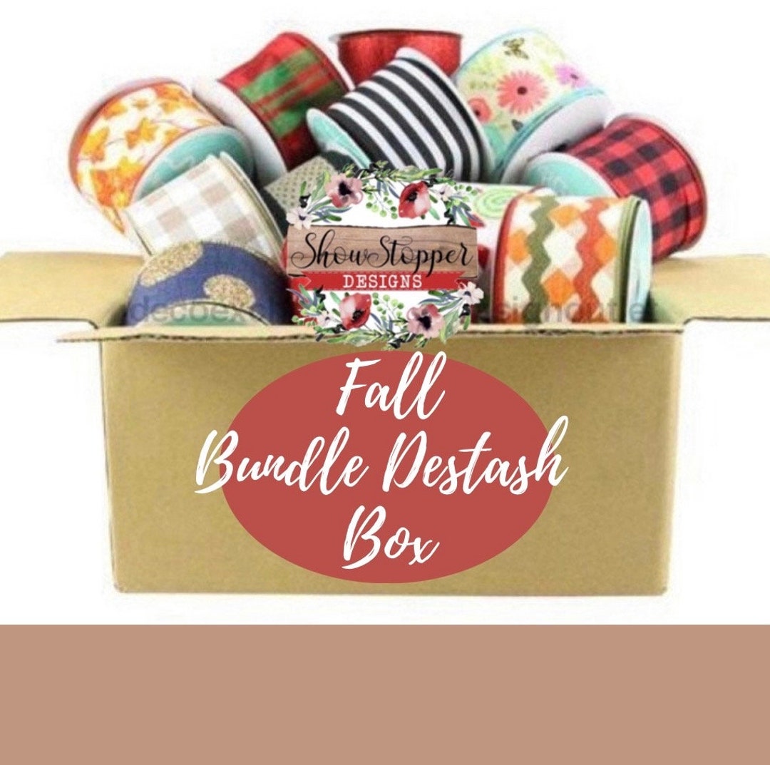 Holiday Destash Box Bundle Destash Box Fall Destash Box - Etsy