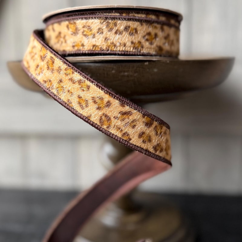 Leopard Print Cord Fabric - Etsy