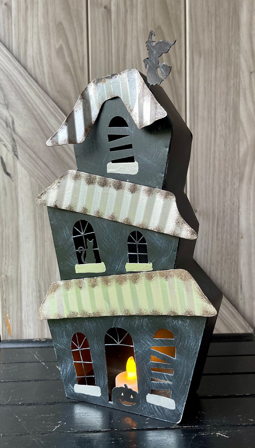 14 Haunted Home, LED Haunted House, Halloween Decor, Halloween House ...