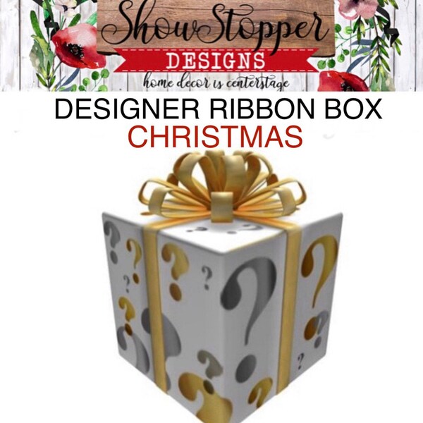 Ribbon Box - Etsy