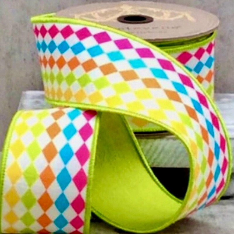 Harlequin Ribbon - Etsy