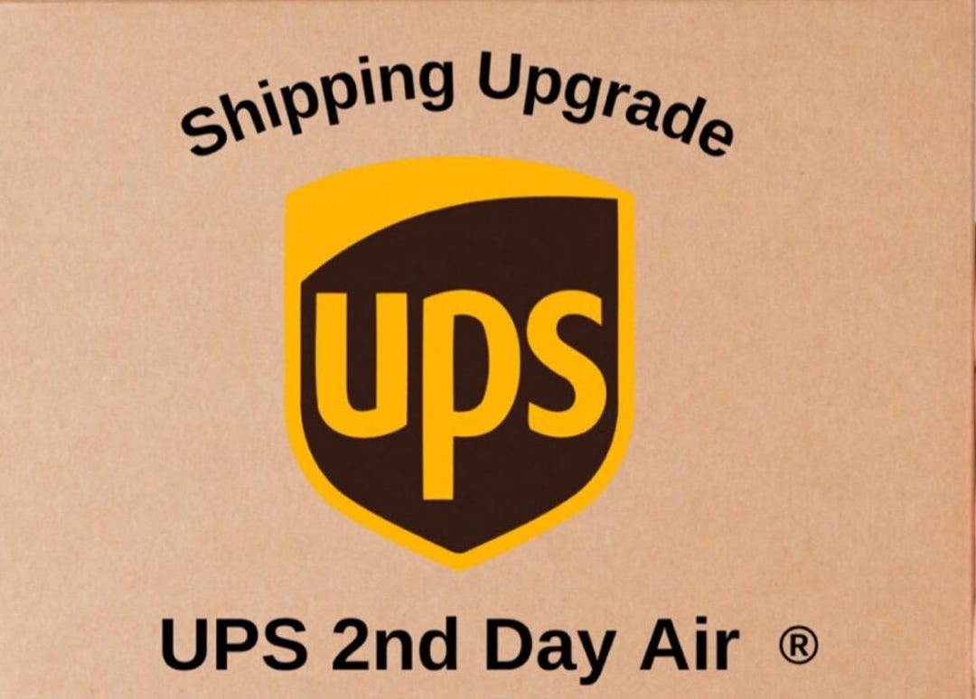 UPS 2-day Shipping Upgrade (US Orders) - Etsy