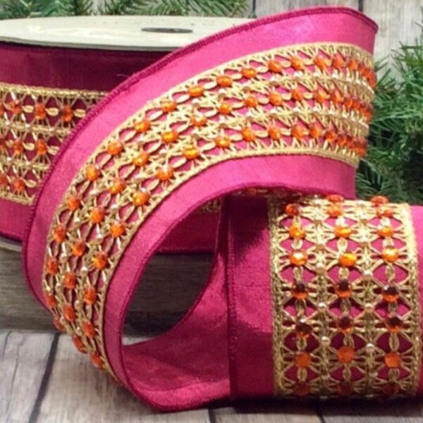 Hot Pink and Orange - Etsy