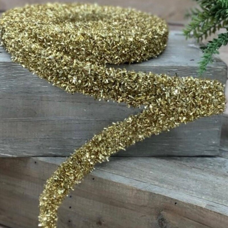 Tinsel Garland - Etsy