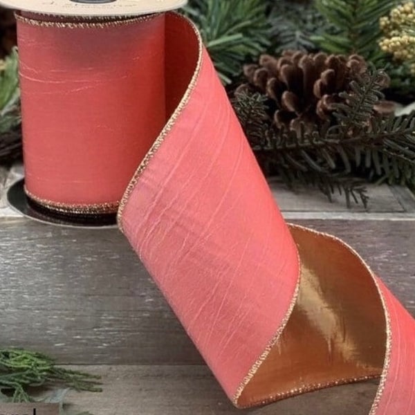 Coral Ribbon - Etsy