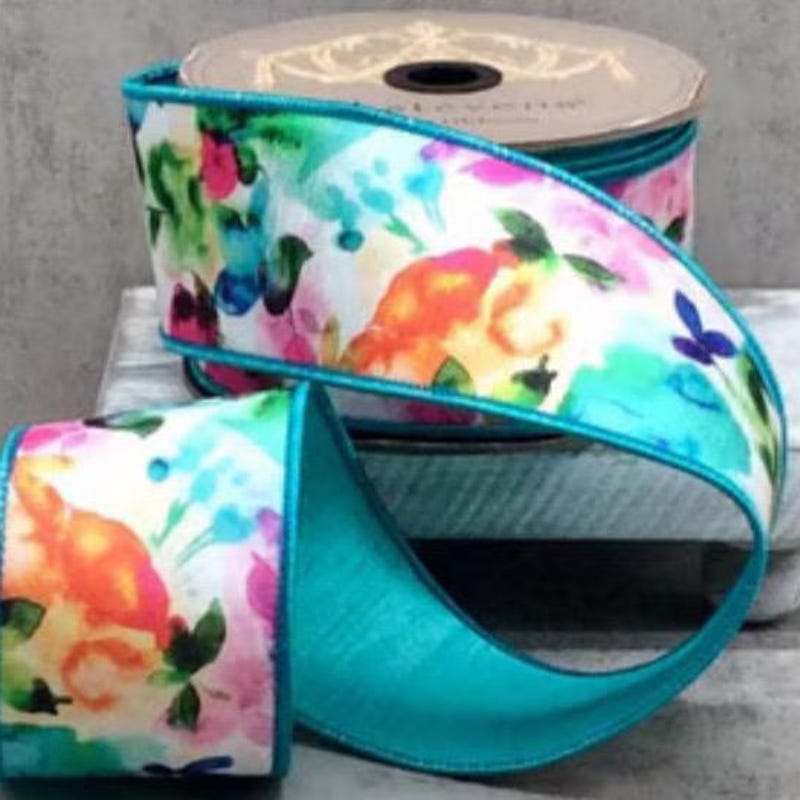 Floral Ribbon - Etsy