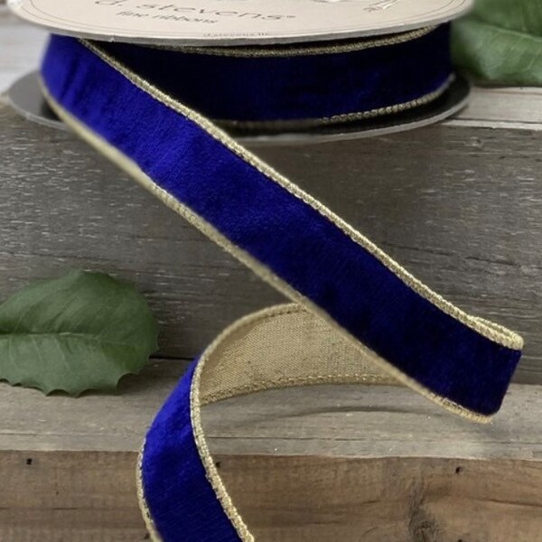 Cobalt Blue Ribbon - Etsy