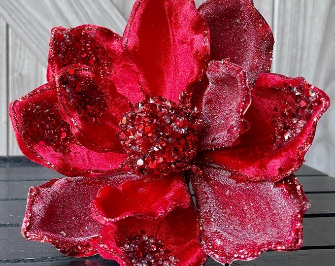 8 Gem Magnolia, Red Magnolia Stem, Magnolia Stem, Jewel Magnolia ...