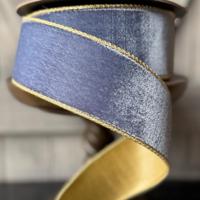 Dusty Blue 2.5 Ribbon - Etsy