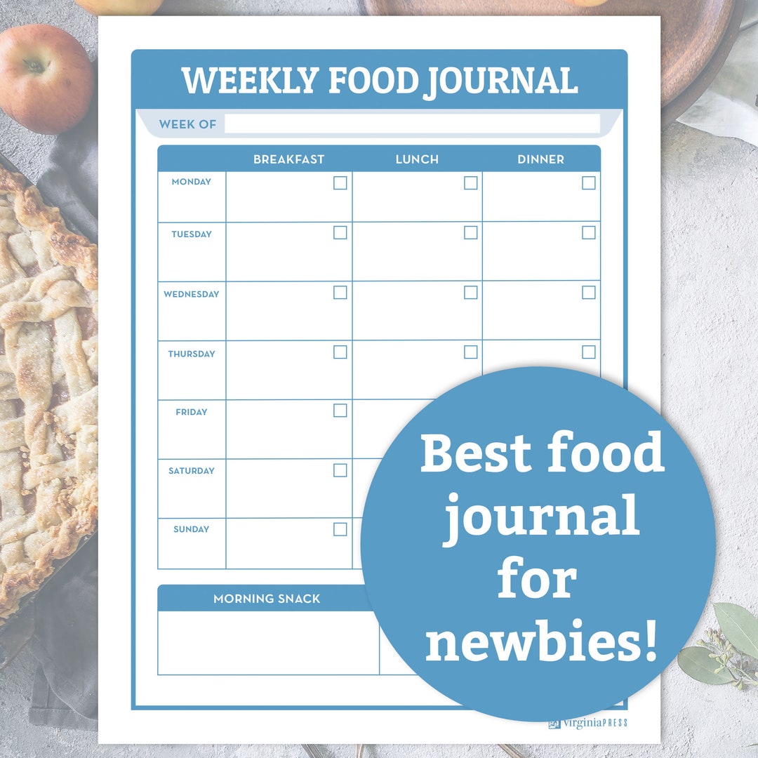 Food Journal | Meal Planner, Menu Planner, Food Tracker, Food Journal ...