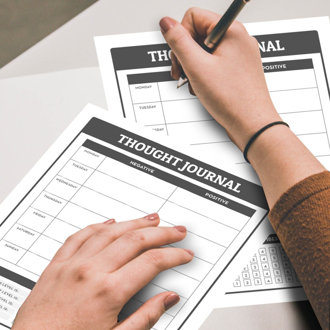 Thought Journal Journals for Women, Journal for Men, Journal Printables ...