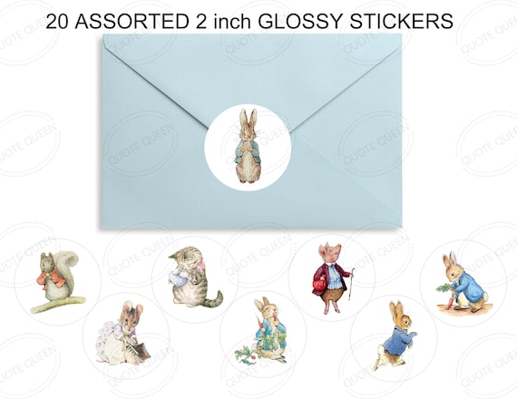 Beatrix Potter Stickers Peter Rabbit Stickers Stickers | Etsy