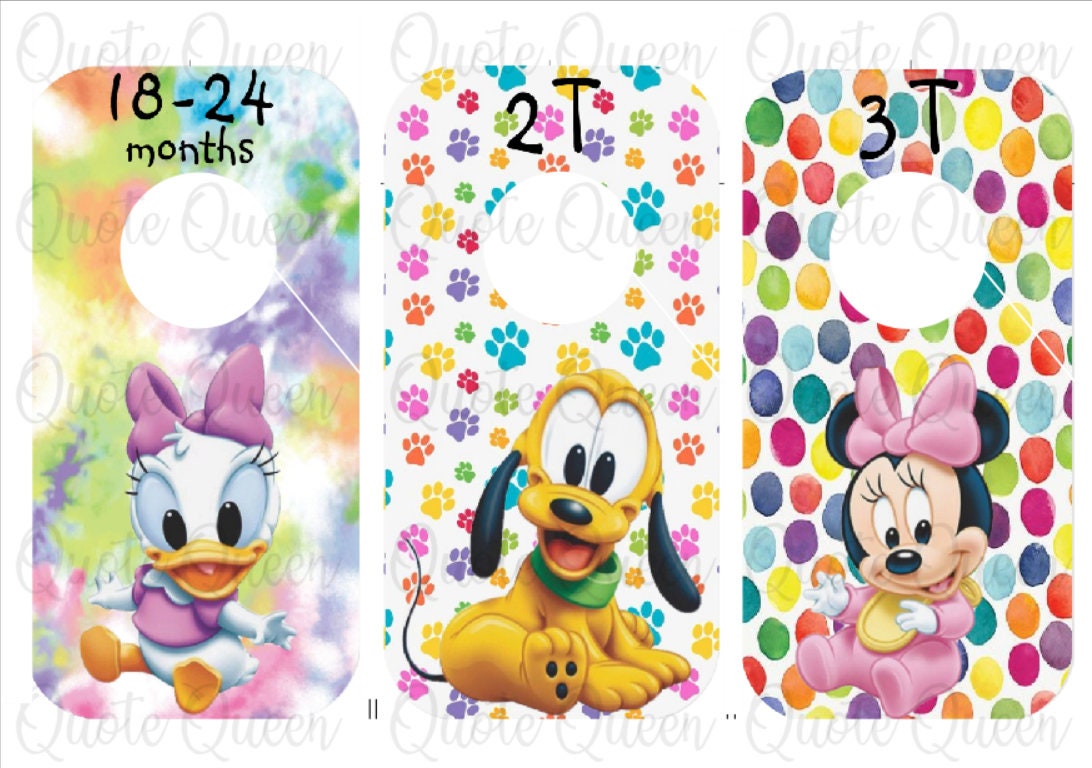 Disney Babies, Mickey Mouse, Minnie Mouse, Monthly Stickers, Baby ...