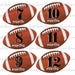 Football Monthly Stickers, Onesie Stickers, Monthly Baby Stickers ...