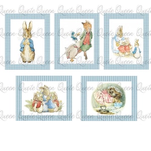 Beatrix Potter Set of Prints - Etsy