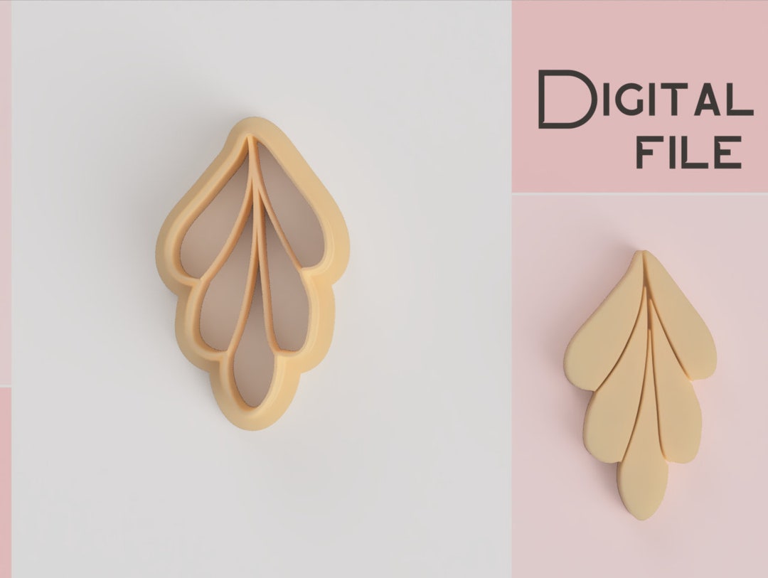 Scalloped Polymer Clay Cutter Shell Cutters Digital STL File 3 Sizes - Etsy