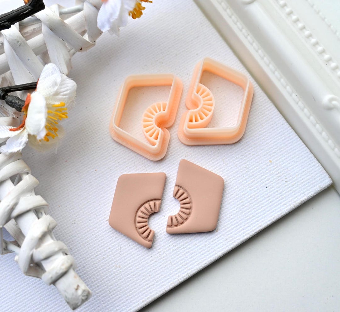 Polymer Clay Cutter Set | Embossing Clay Cutter | Dangle Clay Cutter ...