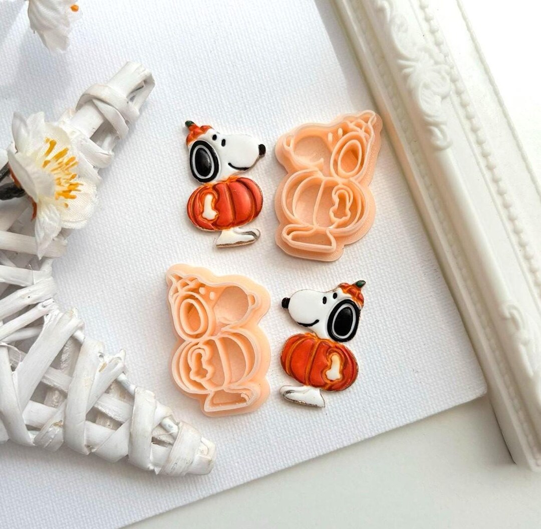Charlie Dog Pumpkin Polymer Clay Cutter | Halloween Cutters |fall ...