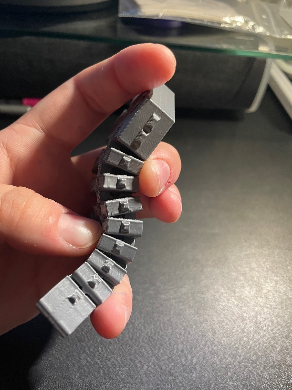 3D Printed Articulated Flexi-rex Dinosaur - Etsy