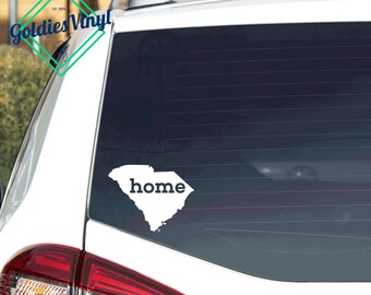 South Carolina State Decal Home Decal South Carolina Sticker Vinyl ...