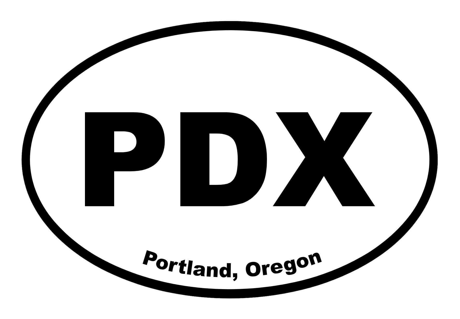 Portland Oregon Vinyl Die Cut Decal Sticker - Etsy