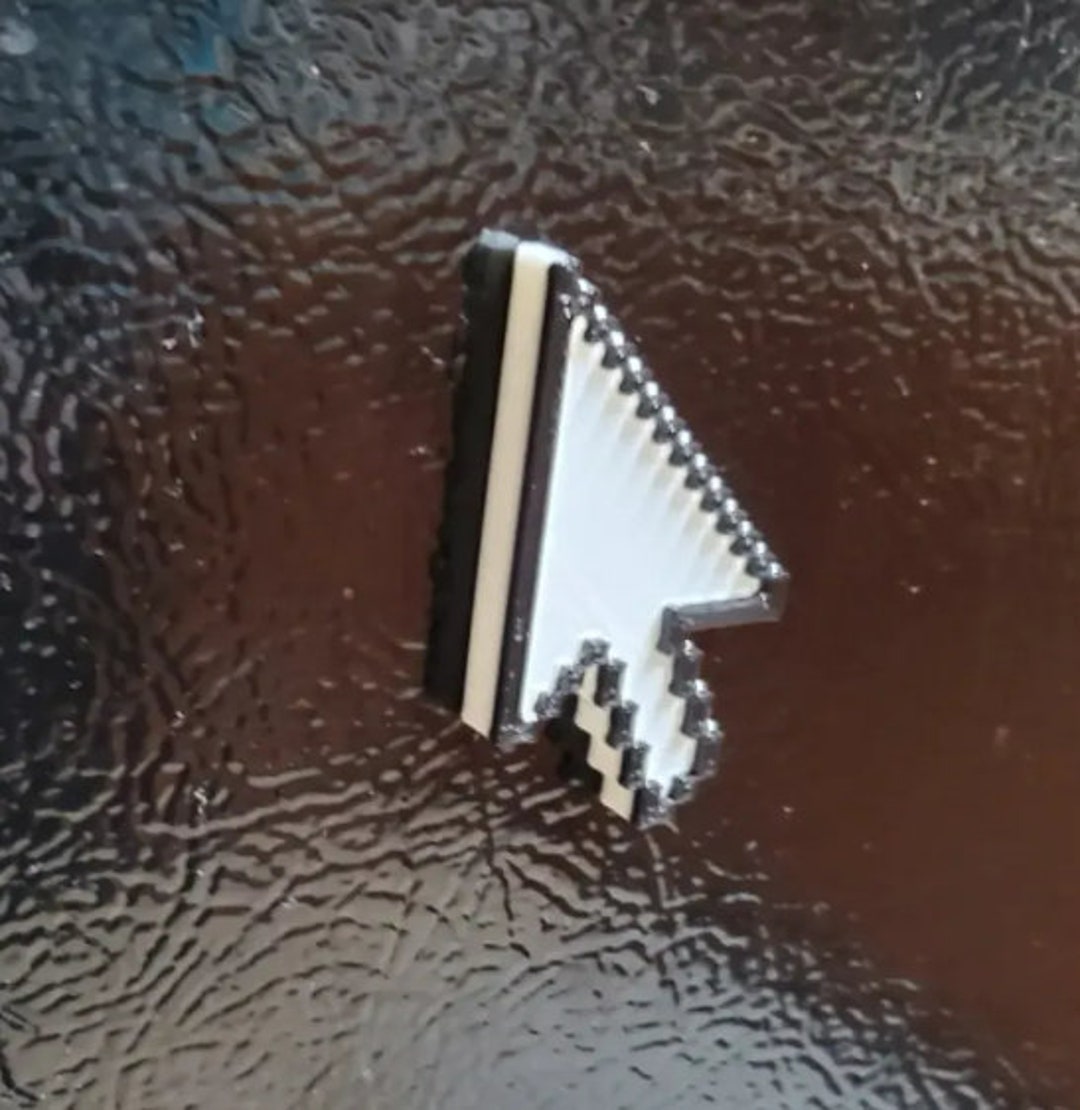 3d Printed | Computer Pointer Magnet - Etsy