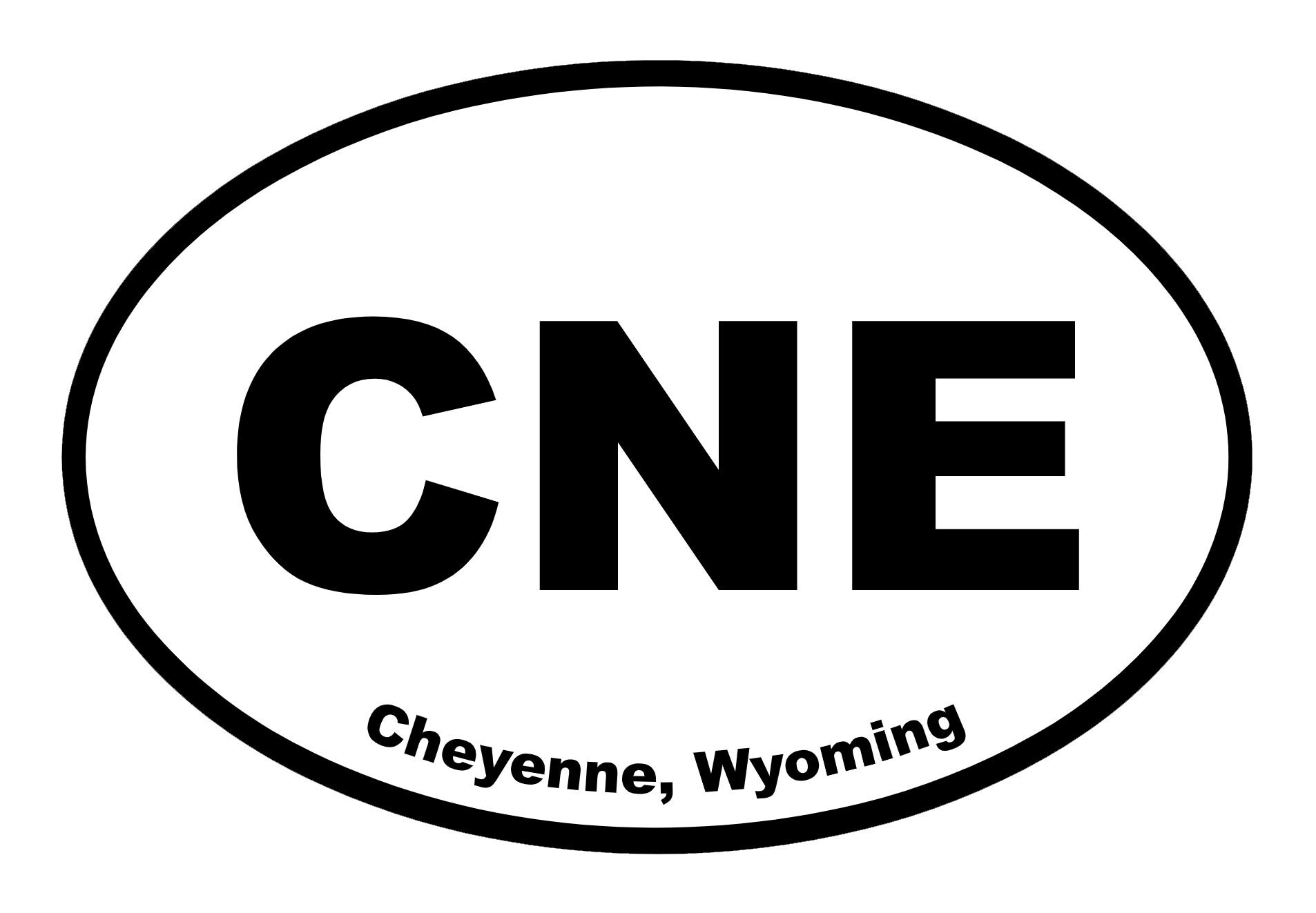 Cheyenne, Wyoming- Vinyl Die Cut Decal Sticker - Etsy