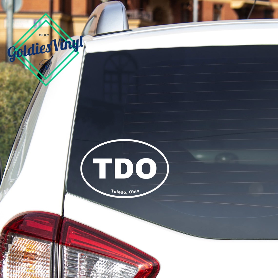 Toledo Ohio Vinyl Die Cut Decal Sticker - Etsy