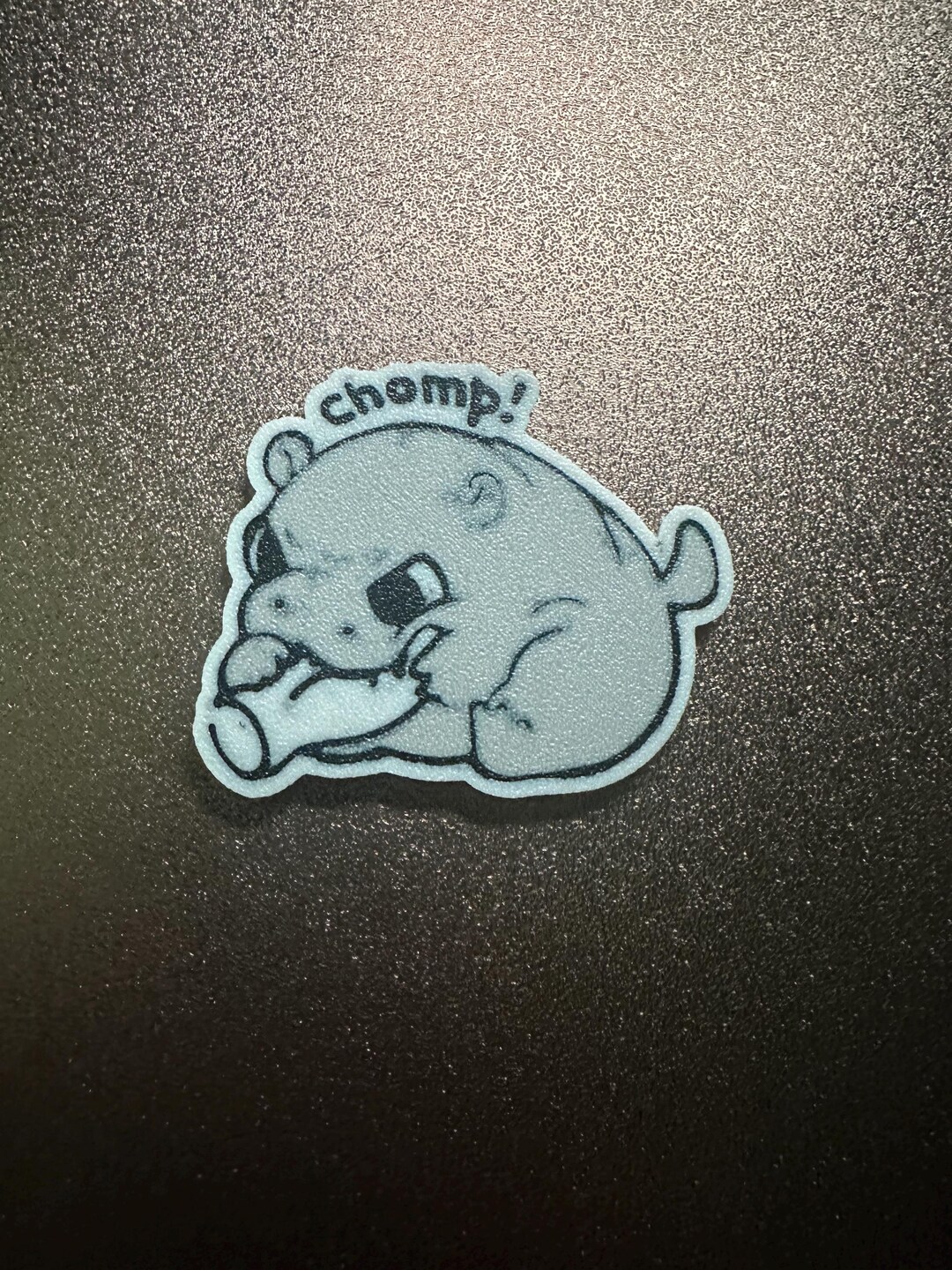 Hand Made Moo Deng Magnet or Keychain - 3D Printed - Etsy