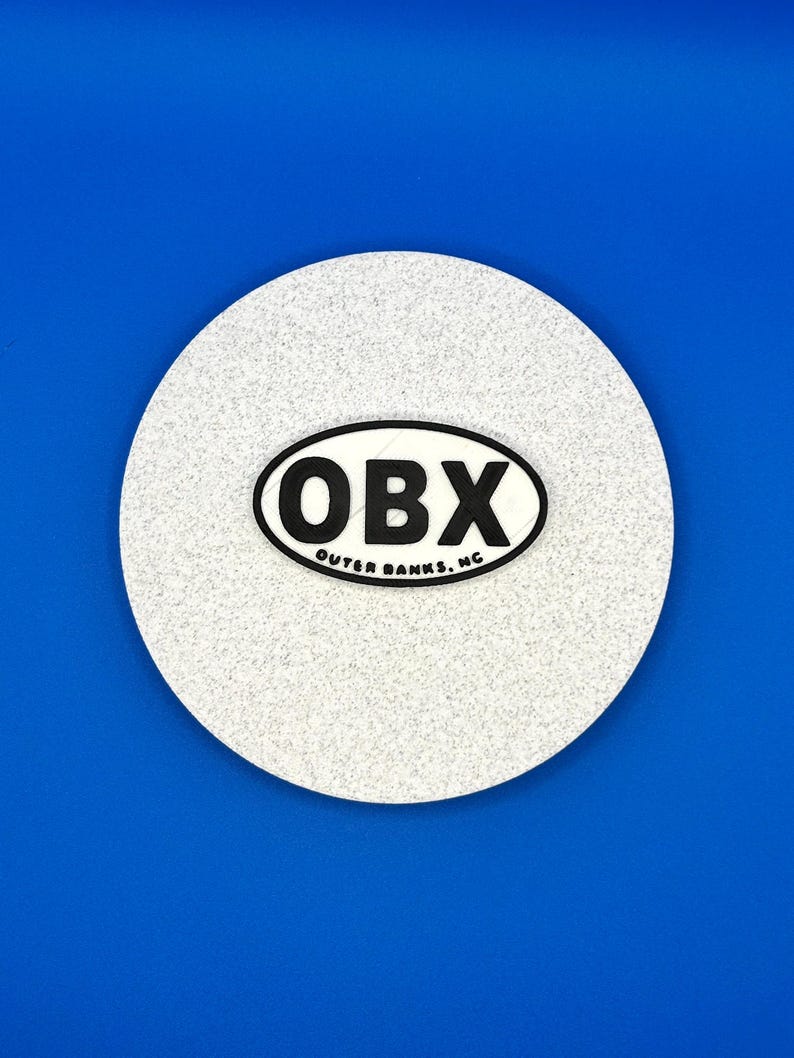 3D Printed OBX Outer Banks Magnet, Beach Decor Fridge Magnet, NC North ...