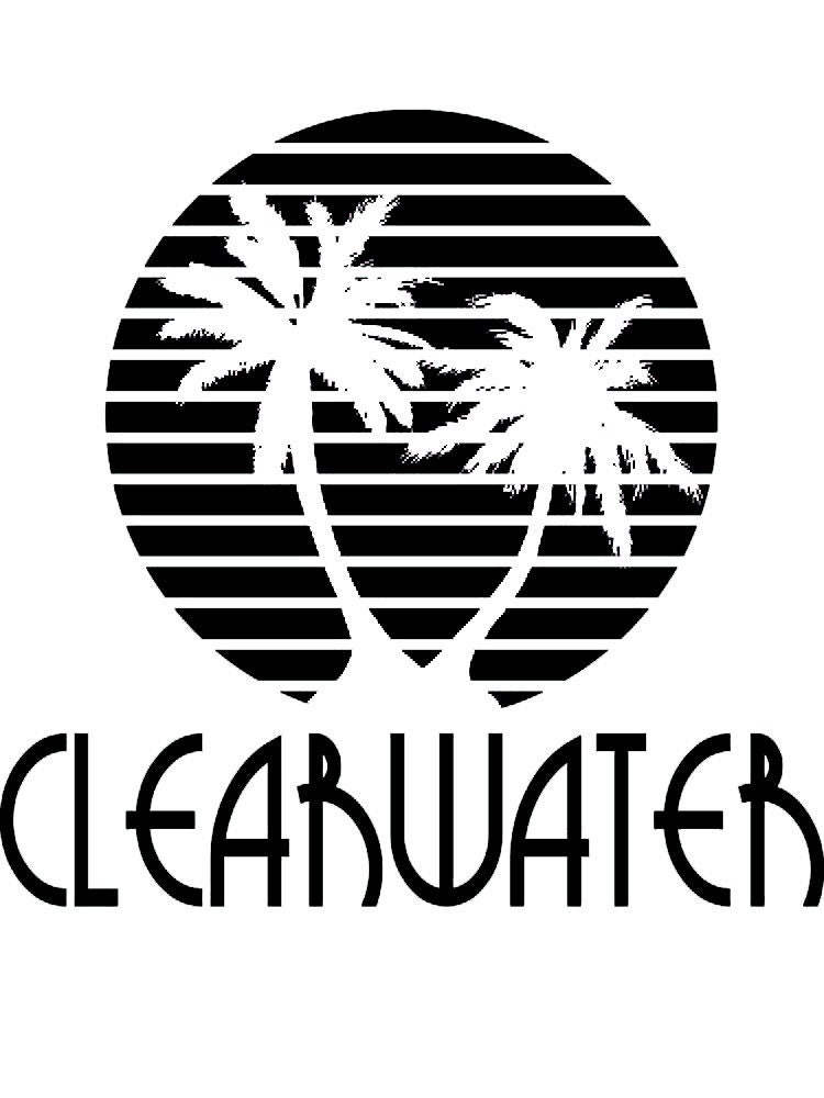 Clearwater Beach, FL - Vinyl Die Cut Decal Sticker - Etsy