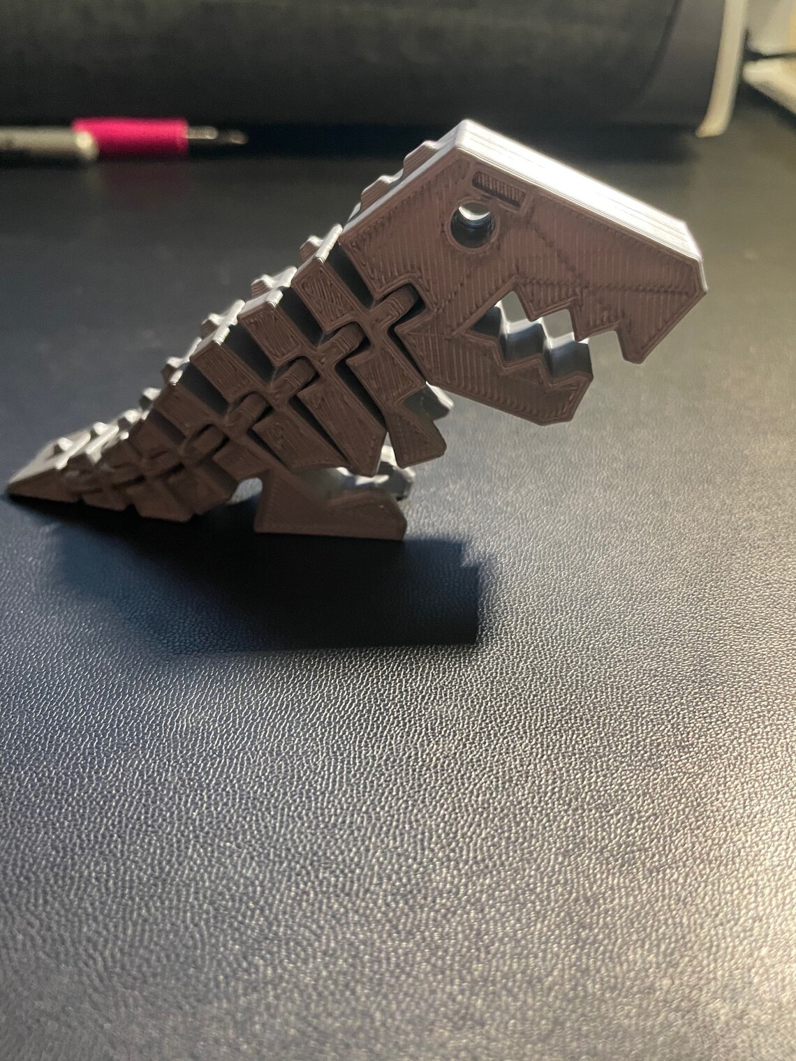 3D Printed Articulated Flexi-rex Dinosaur - Etsy