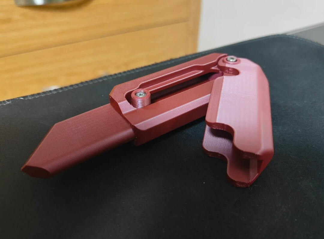 3D Printed - Gravity Knife Fidget Toy - Stress Relief/anxiety Toy - Etsy