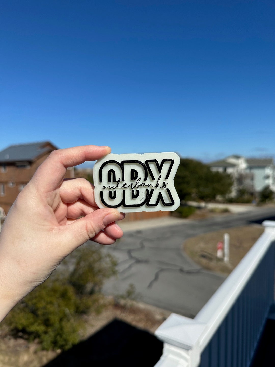 3D Printed - OBX Script Magnet - Etsy